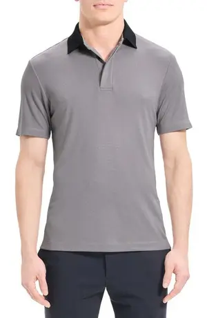 Theory Kayser Anemone Milano Polo Force Grey