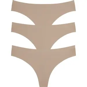 Honeydew Intimates Intimates Skinz 3-pack Thong - Nude/nude/nude