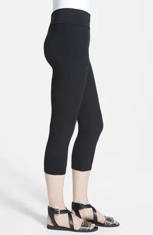 MATERNAL AMERICA Post Support Crop Maternity Leggings