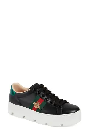 Gucci New Ace Platform Sneaker