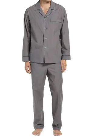 Majestic International Majestic International Cotton Pajama Set Charcoal