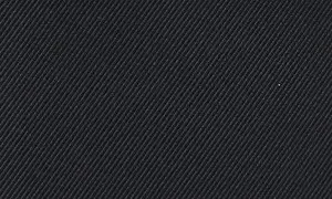 Nordstrom King Twill Silk Pocket Square - Black
