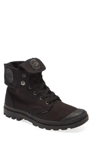 PALLADIUM Baggy Canvas Boot - Black/blac