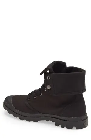 PALLADIUM Baggy Canvas Boot - Black/blac