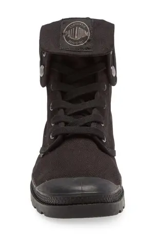 PALLADIUM Baggy Canvas Boot - Black/blac