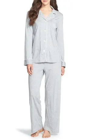 Ralph Lauren Knit Pajamas - Heather Grey