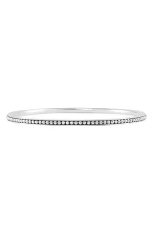 Lagos Caviar Bangle - Sterling Silver