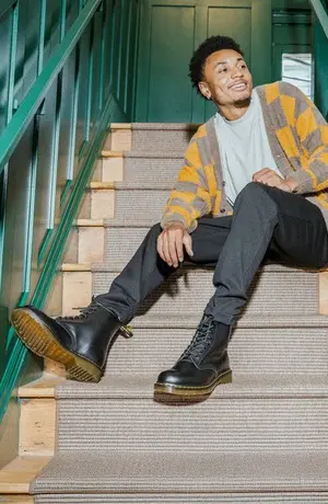 Dr. Martens 1460 Lace-up Boots - Black Smooth