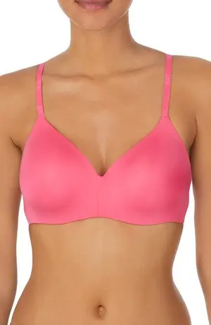 Dkny Litewear Wire-free Bra Pink Taffy