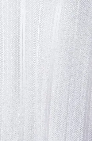 Majestic International Herringbone Stripe Silk Robe