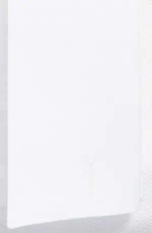 David Donahue French Cuff Tuxedo Shirt - White