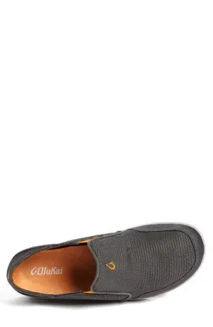 Olukai Nohea Mesh Slip-on - Dark Shadow/dark Shadow