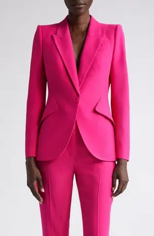 Alexander Mcqueen Padded Blazers For Women