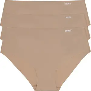 Dkny Litewear Cut Anywhere Assorted 3-pack Hipster Briefs - Dkny Glow