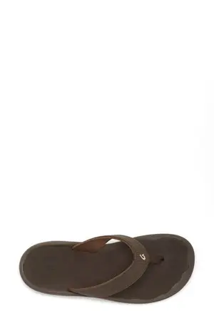 Olukai Ohana Flip Flop - Java Faux Leather