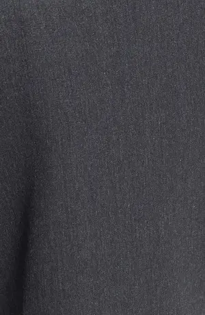 Berle Pleated Classic Fit Wool Gabardine Trousers - Charcoal
