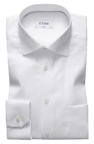 ETON Classic Fit Solid Dress Shirt