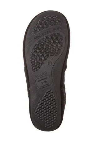 Acorn Fave Slipper - Black Twee