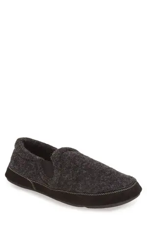 Acorn Fave Slipper - Black Twee