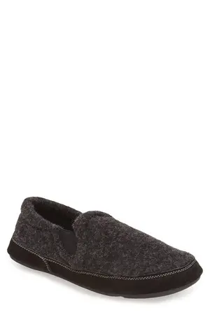 Acorn Fave Slipper Black