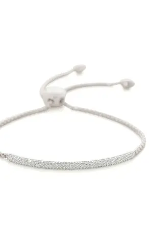 Monica Vinader Stellar Pavé Diamond Mini Bar Bracelet