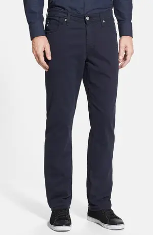 Ag Graduate Sud Straight Leg Pants - Navy