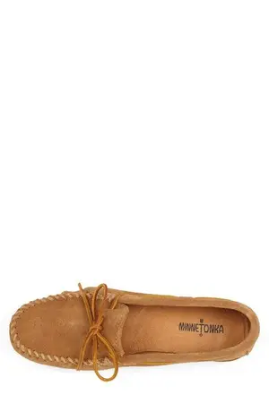 Minnetonka Classic Driving Shoe - Taupe