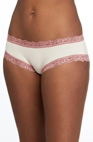 Fleur't Iconic Boyshorts Swan/ Rosette