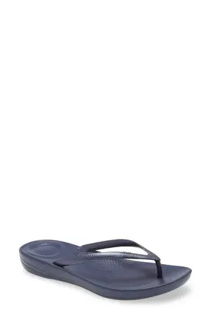 Fitflop Iqushion Thong Sandals - Midnight Navy/blue