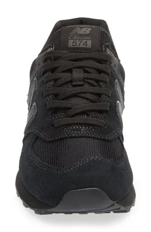 NEW BALANCE 574 Classic Sneaker - Black/ Black