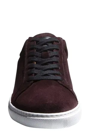 Allen Edmonds Allen Edmonds Courtside Leather Sneaker Rum Suede