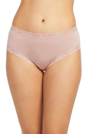 Fleur't Iconic High Waist Boyshorts Ash Rose