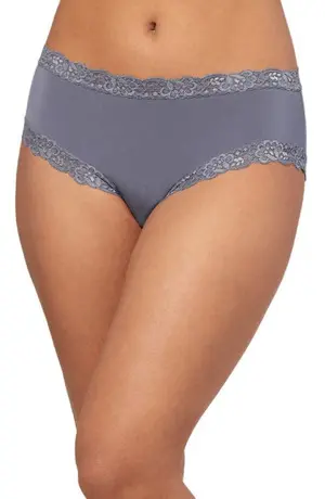 Fleur't Iconic High Waist Boyshorts French Grey