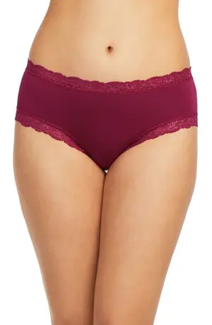 Fleur't Iconic High Waist Boyshorts - Sangria