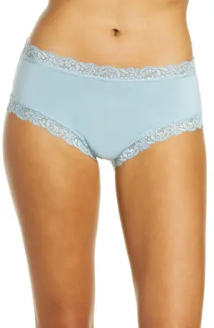 Fleur't Iconic High Waist Boyshorts Skylight