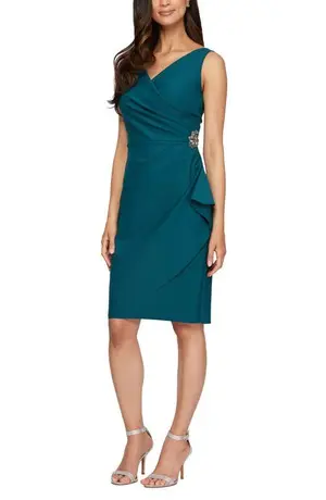 Alex Evenings Wrap Cocktail Dresses