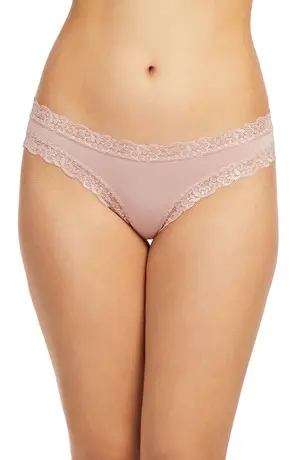 Fleur't Iconic Thong Ash Rose