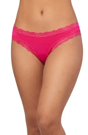 Fleur't Iconic Thong Bright Rose
