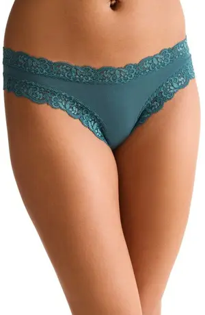 Fleur't Iconic Thong Evergreen