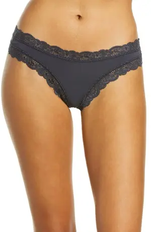 Fleur't Iconic Thong Night Grey