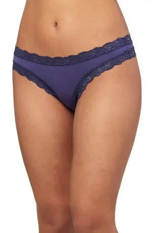 Fleur't Iconic Thong Oxford Blue