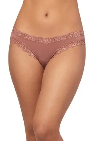 Fleur't Iconic Thong Pecan
