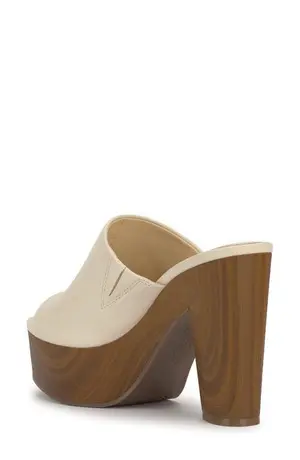 Jessica Simpson Shelbie Platform Slide Sandal - Ivory