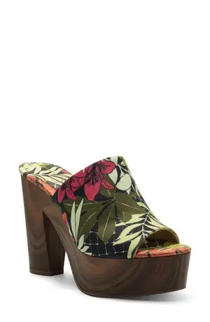 Jessica Simpson Jessica Simpson Shelbie Platform Slide Sandal Tropical Multi