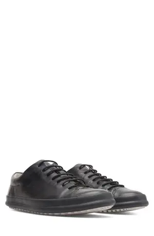 Camper Chasis Leather Sneaker - Black