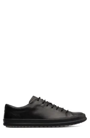 Camper Chasis Leather Sneaker - Black