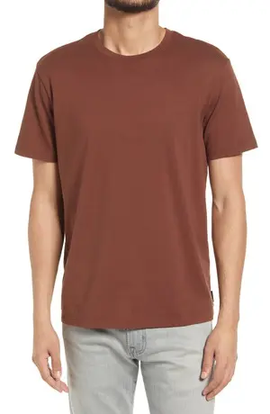 Ag Bryce Crewneck T-shirt Dark Walnut