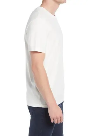 Ag Bryce Crewneck T-shirt - Ivory Dust