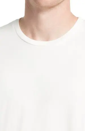 Ag Bryce Crewneck T-shirt - Ivory Dust