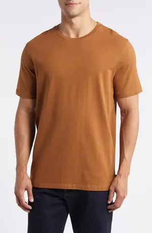 Ag Bryce Crewneck T-shirt Tree Bark